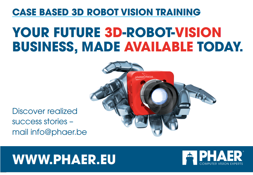 Nieuwe, verse vision technologie op Vision & Robotics - Nieuws - Phaer